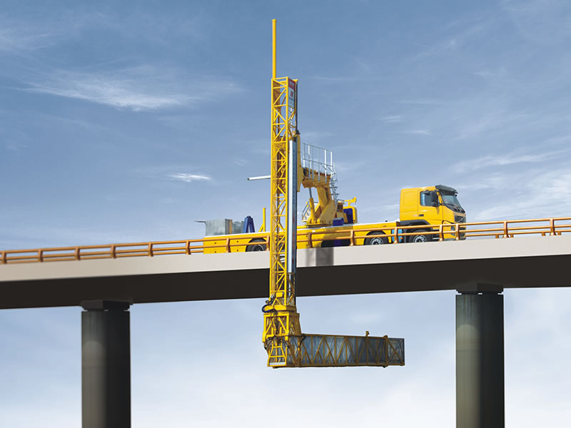 Bridge Inspection Vehicle - Platform Type | Bridge Construction | METONG